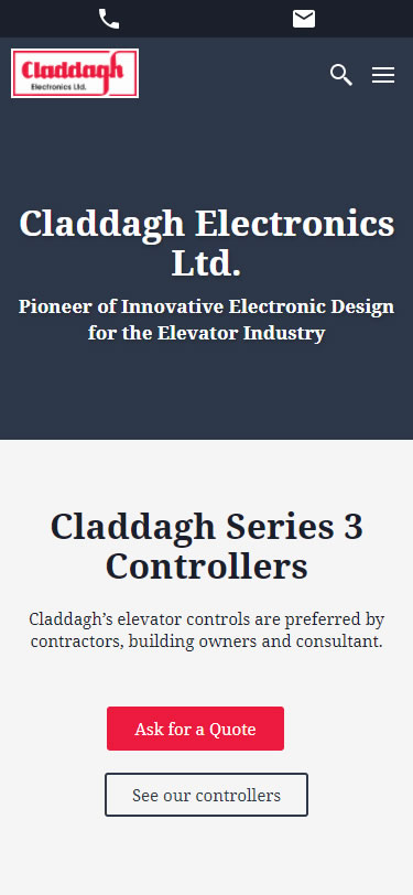 New website - Claddagh Electronics Ltd. - Claddagh Electronics Ltd.