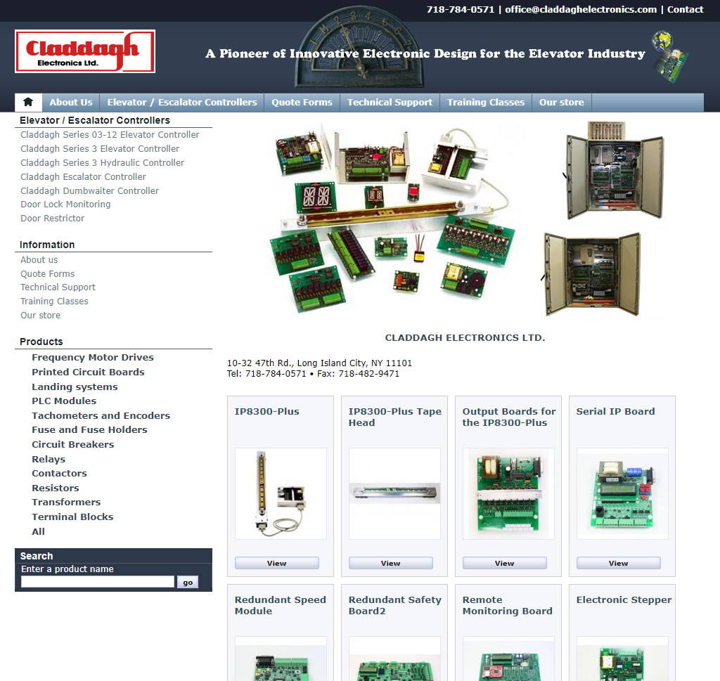 New website - Claddagh Electronics Ltd. - Claddagh Electronics Ltd.